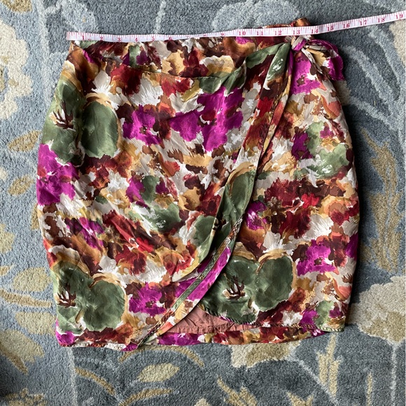 Forenza | Skirts | Vintage Forenza Silk Wrap Skirt 8 | Poshmark